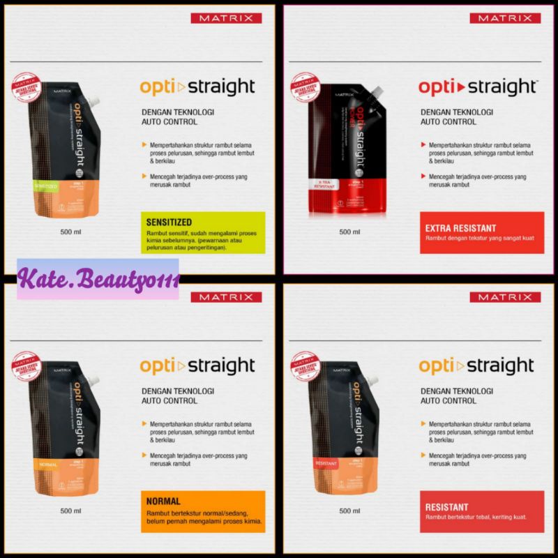 Jual Matrix Smoothing Opti Straight 500Ml | Shopee Indonesia