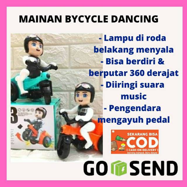 Jual Mainan Sepeda Akrobatik Atraksi Bycycle Dancing Sepeda Joget ...