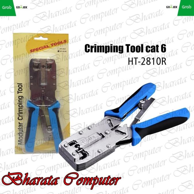 Jual Crimping Tool Cat6 / Cat 6 / Crimping Tool Cat 6 Ht-2810R | Shopee ...