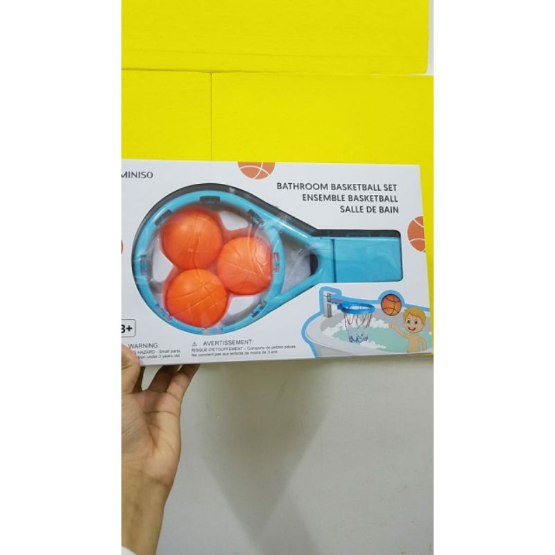 Jual Miniso Bathroom basketball set | Shopee Indonesia