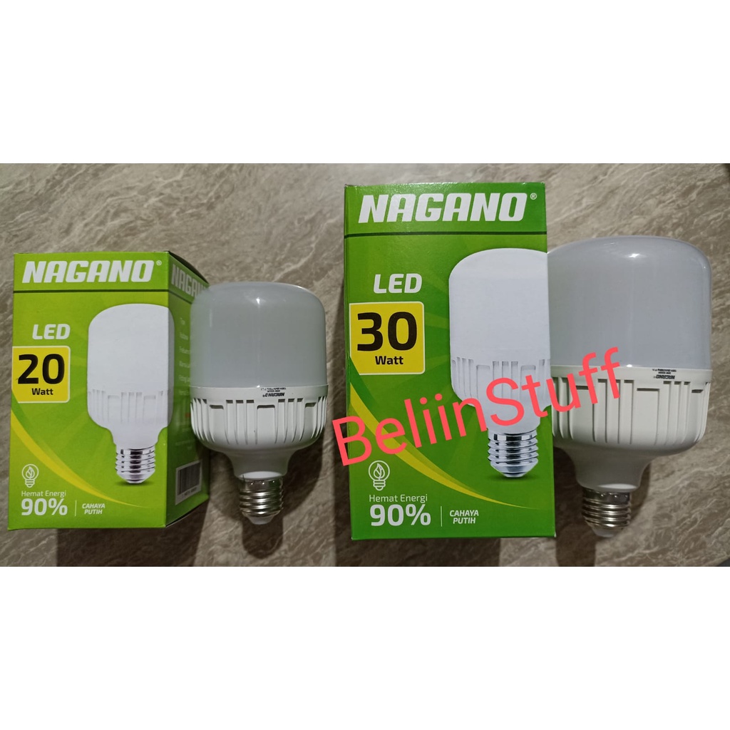 Jual Lampu LED Nagano, Lampu Kapsul LED Hemat Energi 20 Watt, 30 Watt -Cahaya Putih- | Shopee ...