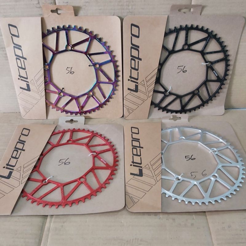Jual JUAL CHAINRING LITEPRO 56T 4 VARIAN WARNA COCOK BUAT SEPEDA LIPAT ... Jual JUAL CHAINRING LITEPRO 56T 4 VARIAN WARNA COCOK BUAT SEPEDA LIPAT ...