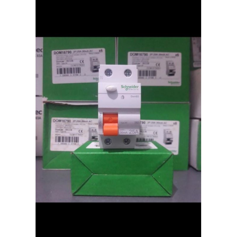 Jual ELCB RCCB Schneider Domae 2P 25A 30mA AC | Shopee Indonesia