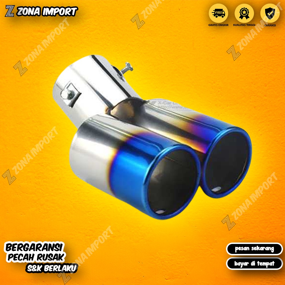 Jual Muffler Mobil Sigra Avanza Grand Livina Racing Variasi Universal ...