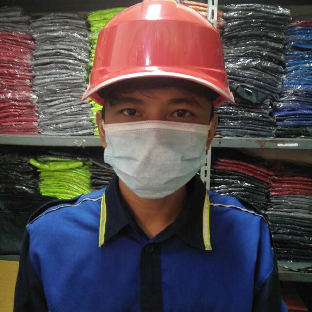 Jual HELM SAFETY DELTA PLUS MERAH FREE TALI DAGU KARET | Shopee Indonesia