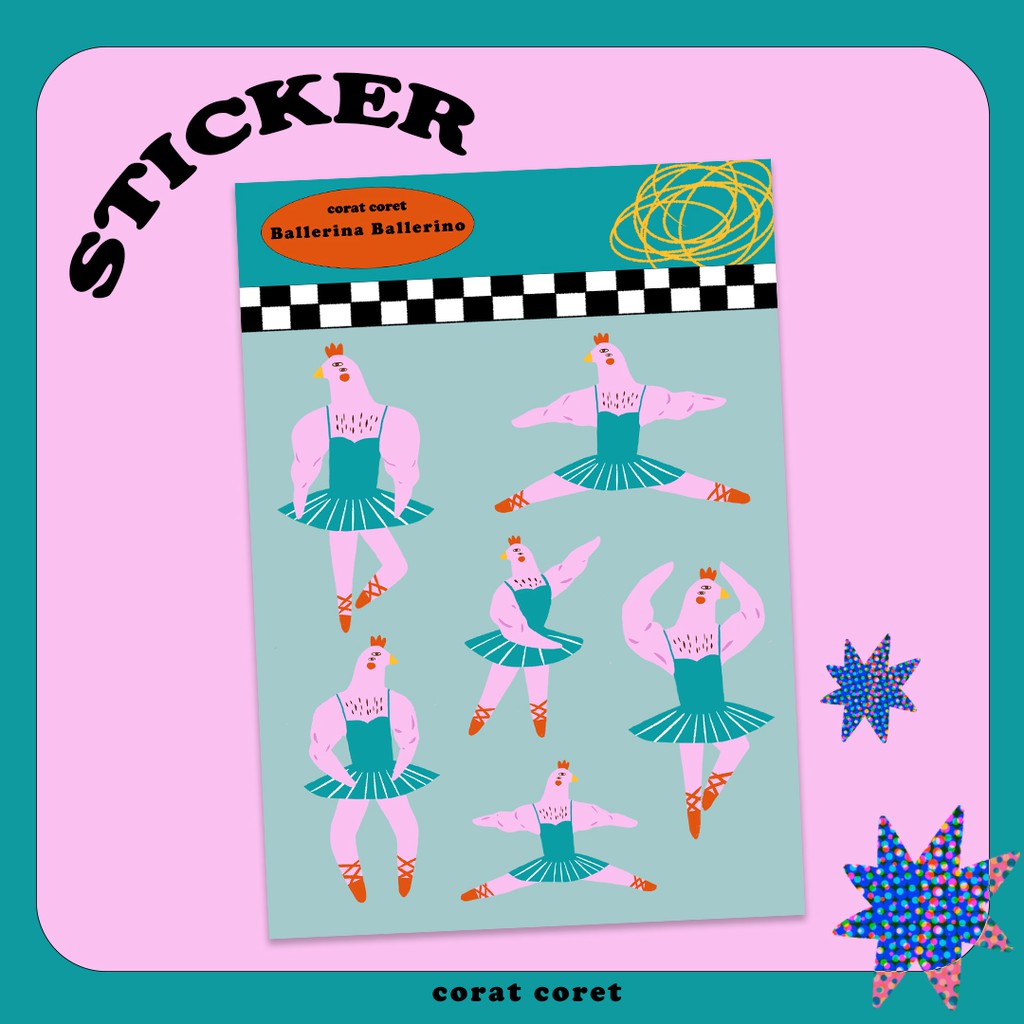 Jual STICKER LUCU/STICKER AESTHETIC/STICKER TEMPEL | Shopee Indonesia