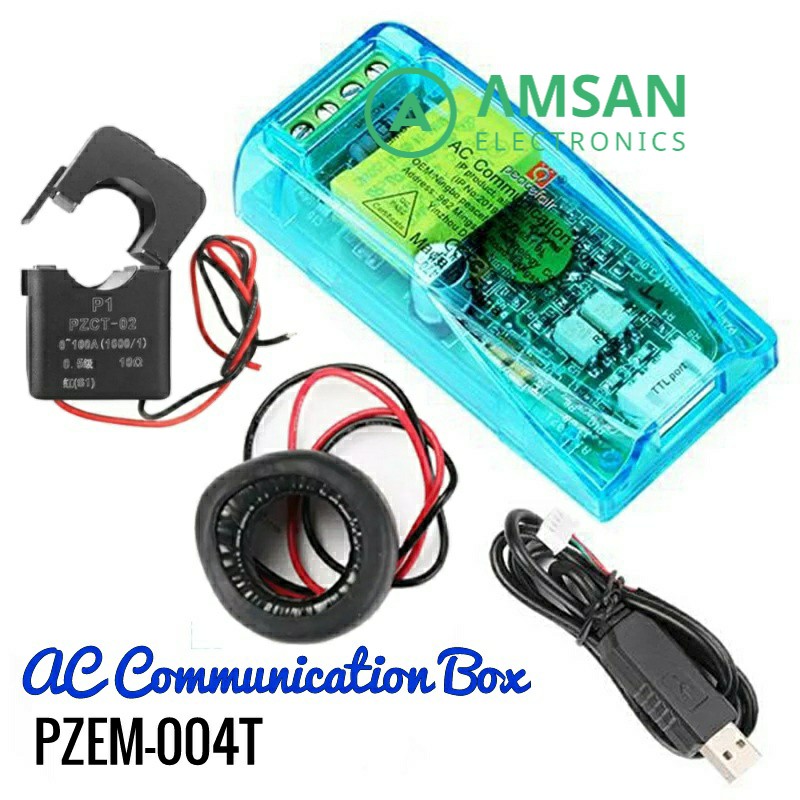 Jual Peacefair PZEM-004T AC Communication Box Arduino monitoring 6in1 ...