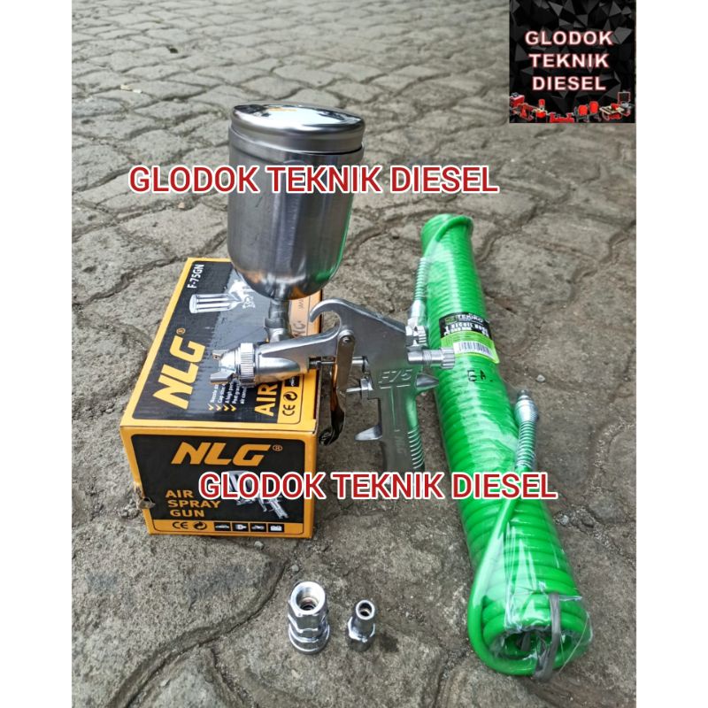Jual PAKET KOMPRESOR CAT TABUNG ATAS KUALITAS TERBAIK | Shopee Indonesia
