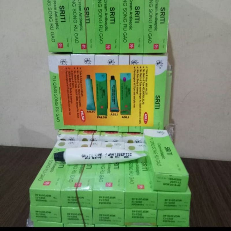 Jual Salep SRITI Antiseptic original HOLOGRAM EMAS / Salap walet gatal ...