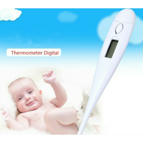 Jual Jual thermometer digital LCD alat untuk mengukur suhu tubuh bayi ...