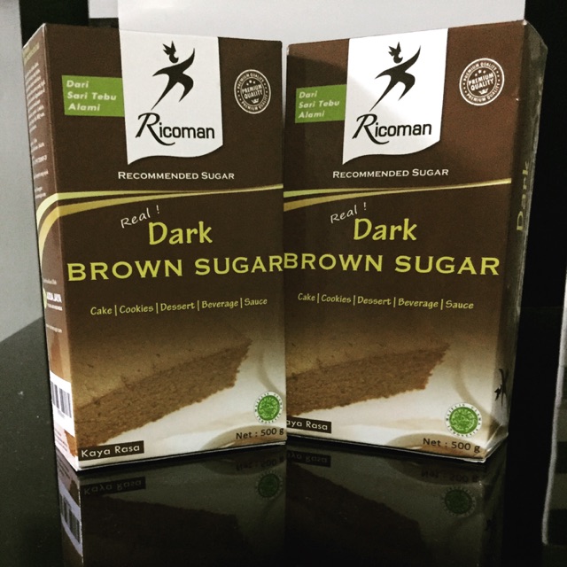 Jual Dark Brown Sugar kemasan 500gr | Shopee Indonesia