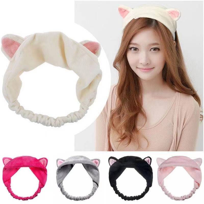 Jual Bandana Bando Motif Kuping Hairband Lucu Kucing Bendo Headband ...