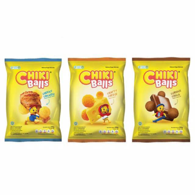 Jual Chiki balls / twist / puff / ball butter cookies 55 gram | Shopee ...