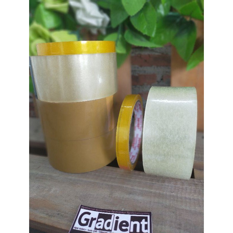 Jual Lakban Bening lakban coklat 100yard lakban kecil lakban 2inch 2 ...