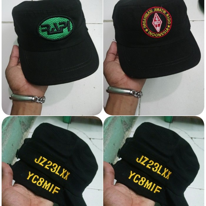 Jual FREE NAMA DAN CALLSIGN TOPI KOMANDO RAPI - ORARI KANVAS TOPI ...