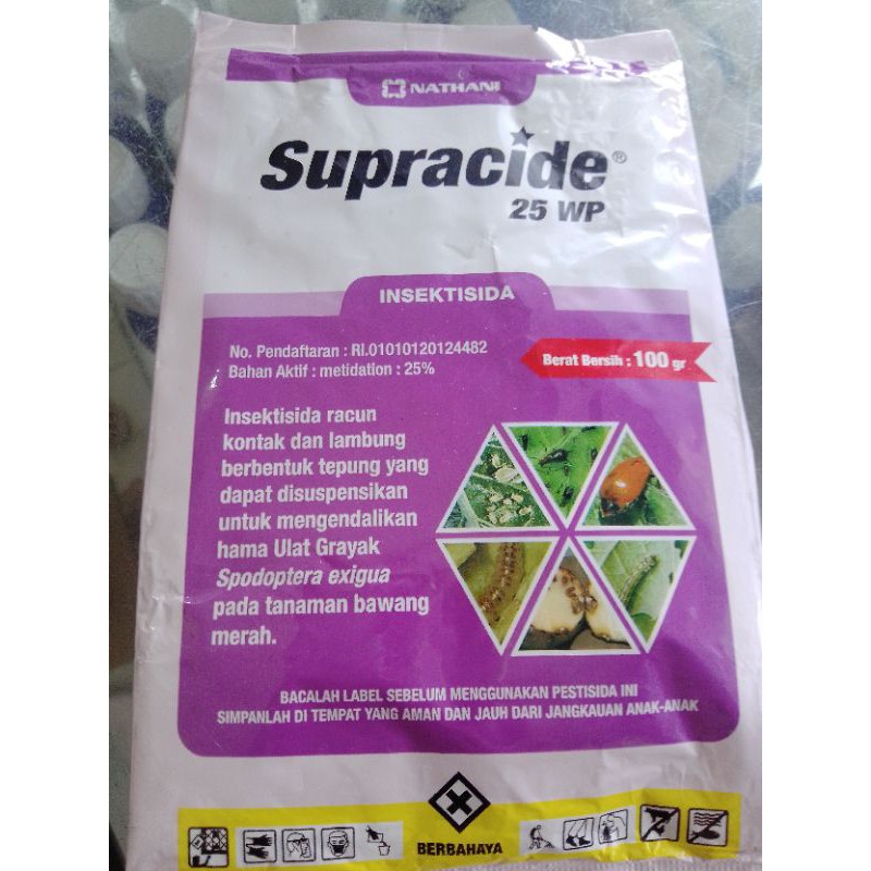 Jual (COD) SUPRACIDE /SUPERCIDE 100GR/INSEKTISIDA/PESTISIDA | Shopee ...