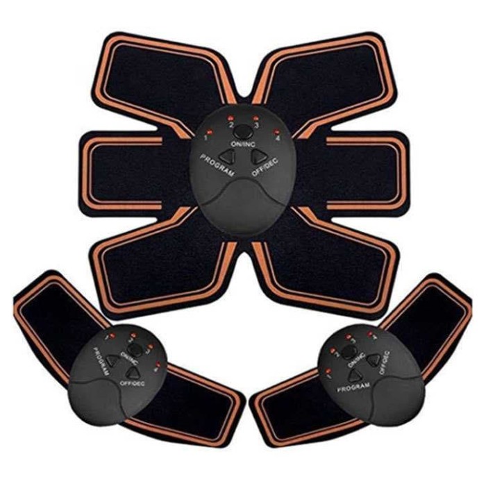 Jual roller-abs- alat stimulator terapi ems otot six pack muscle ...