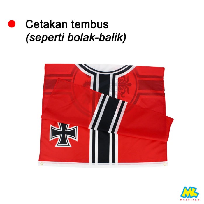 Jual Helnan_Store Bendera Perang Jerman / German Empire War Flag ...