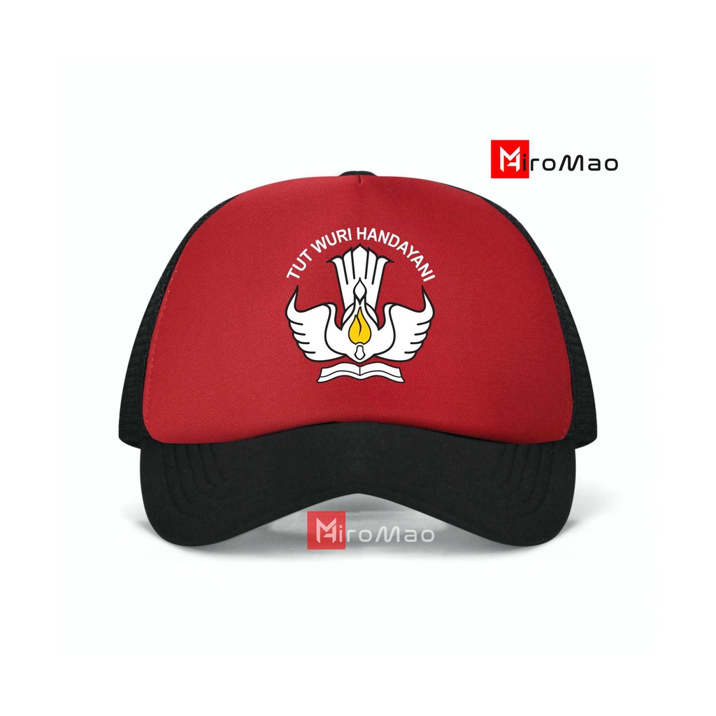 Jual HiroMao Topi Trucker TUT WURI Jaring Topi Sehari-Hari Topi Kece ...