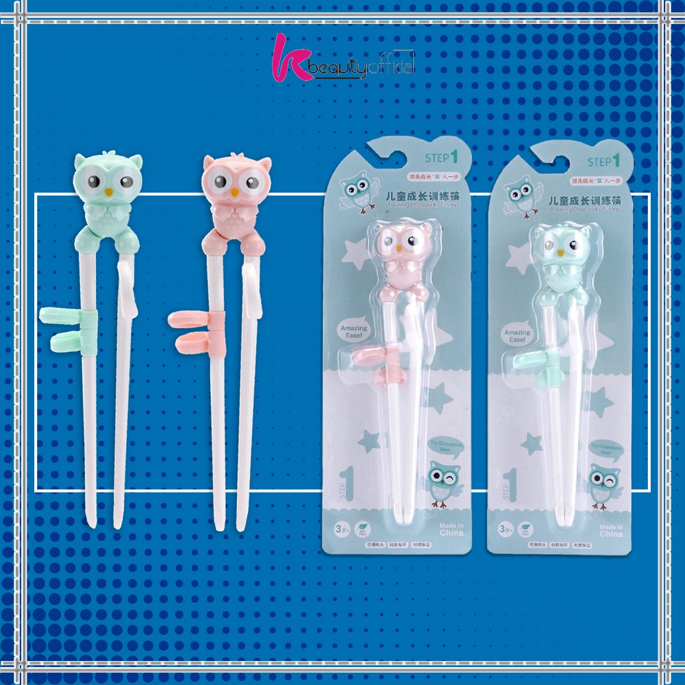 Jual KB-C355 Sumpit Anak Karakter Training Chopstick / Sumpit Anak ...
