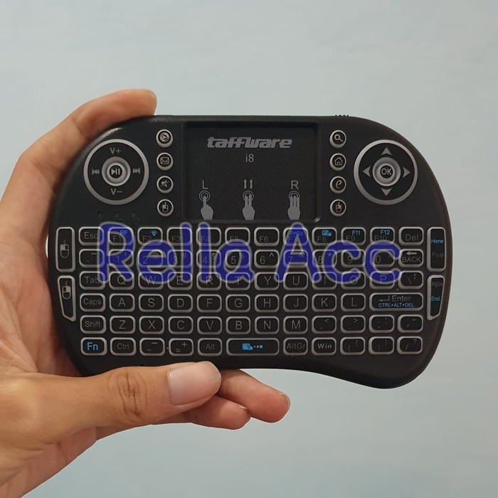 Jual Keyboard Wireless RGB Touch Pad Mouse Remote Controller Smart TV ...