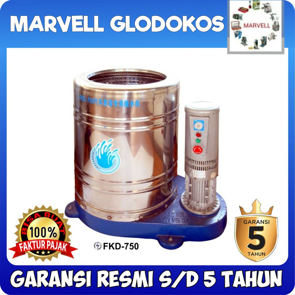 Jual DEWATER MACHINE GETRA FKD-750 MESIN PENGURANG KADAR AIR & MINYAK BUAH ORIGINAL GARANSI ...