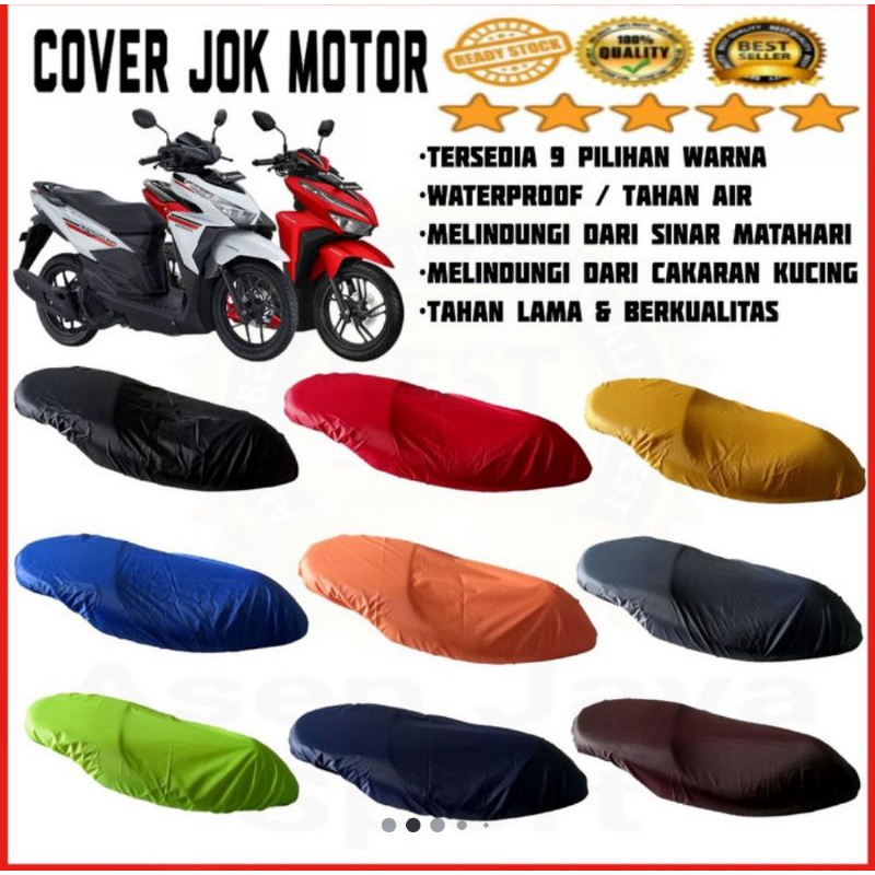 Jual Cover jok / sarung jok nmax,vespa,vario,scoopy,aerox,pcx Fino Beat ...