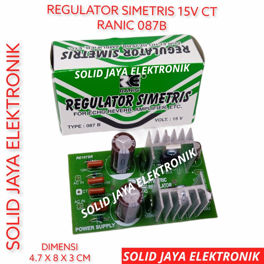Jual KIT REGULATOR SIMETRIS 15 VOLT CT PSU SIMETRIS 15V CT STRUM 15 V ...
