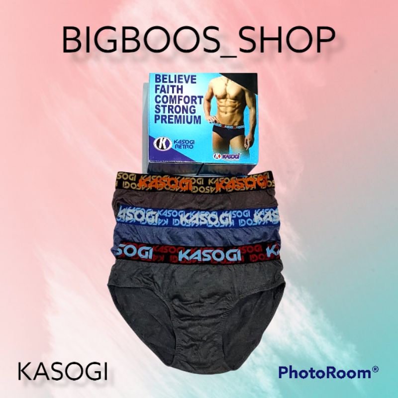 Jual CD kasogi retro celana dalam pria 1 kotak isi 3 M L XL | Shopee ...