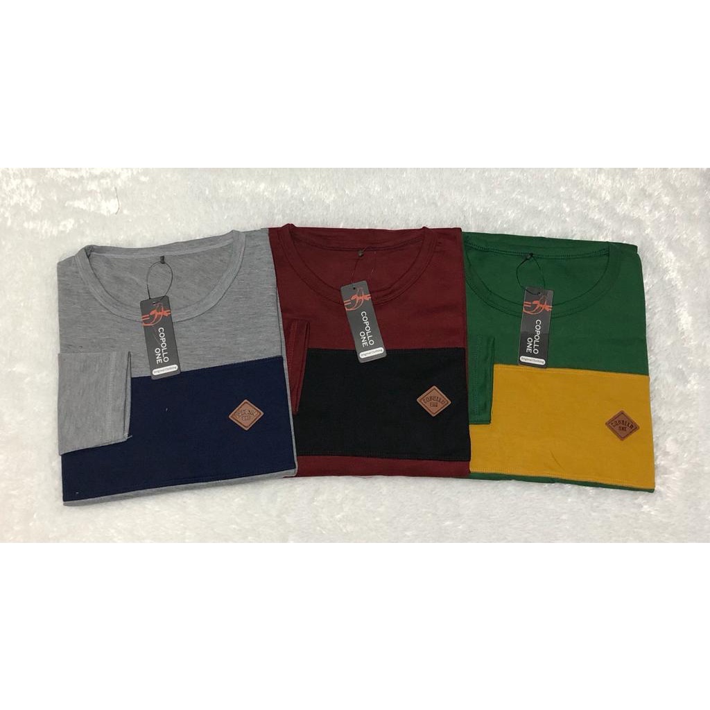Jual Paket Hemat COD 3 potong 100 Kaos lengan panjang kombinasi / kaos ... Jual Paket Hemat COD 3 potong 100 Kaos lengan panjang kombinasi / kaos ...
