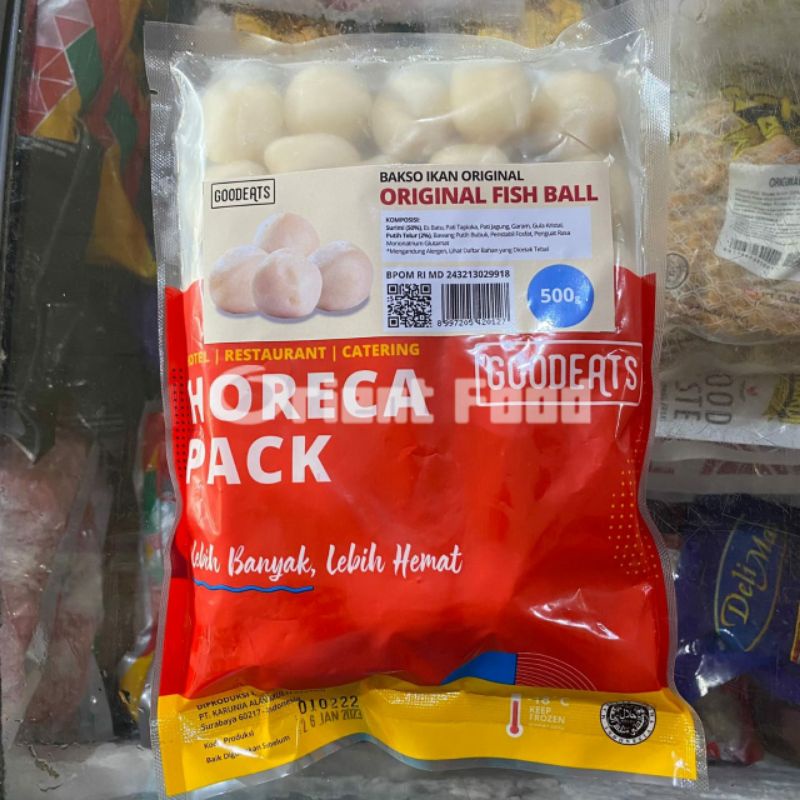 Jual Baso Ikan Original GoodEats 500gr | Shopee Indonesia
