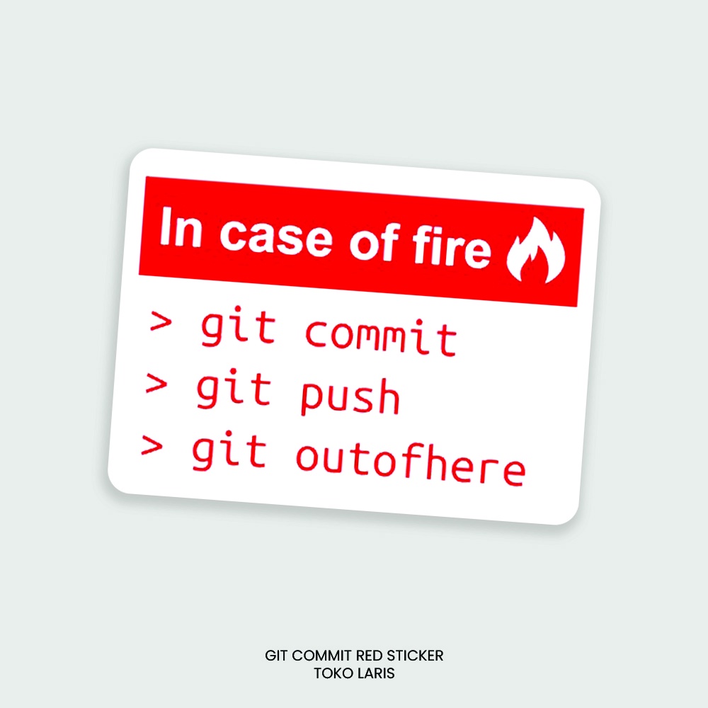 Jual Sticker GIT FIRE Untuk Sticker Laptop, Tumblr, Helm, Case | Shopee ...