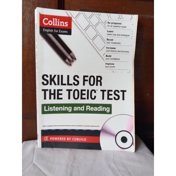 Jual SKILLS FOR THE TOEIC TEST LISTENING AND READING | Shopee Indonesia