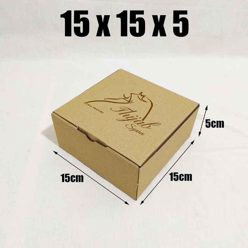 Jual CUSTOM SABLON LUSINAN BOX KARDUS 15x15x5CM (BOX + SABLON) | Shopee ...