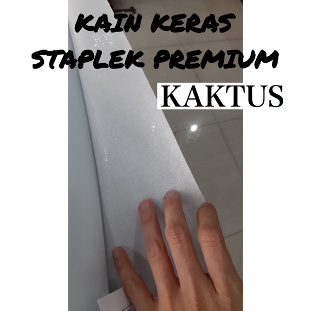 Jual Kain Keras Kaktus Untuk Kerah Interlining Vislin / Viselin ...