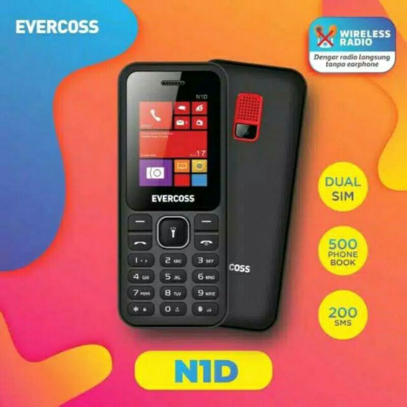 Jual HP EVERCROSS N1D Candybar/ hp murah garansi resmi | Shopee Indonesia