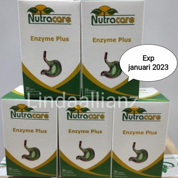 Jual HARGA PROMO MINGGU INI NUTRACARE ENZYME PLUS isi 30 tablet nutra ...