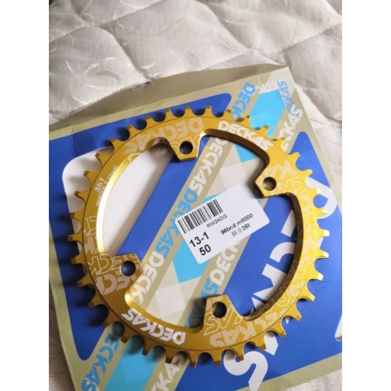 Jual Chainring Deckas BCD 96 Asimetris Narrow Wide Untuk Shimano Deore M4100 M5100 M6000 M7000 ...