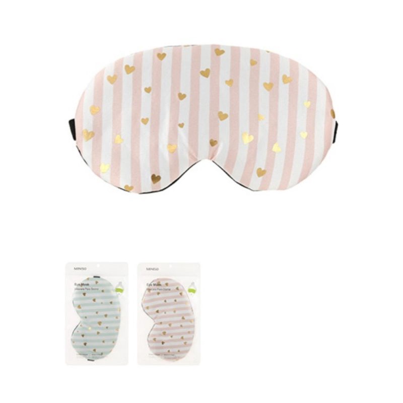 Jual MINISO official CUTE EYE MASK / Sleep mask minions , wbb , toy ...