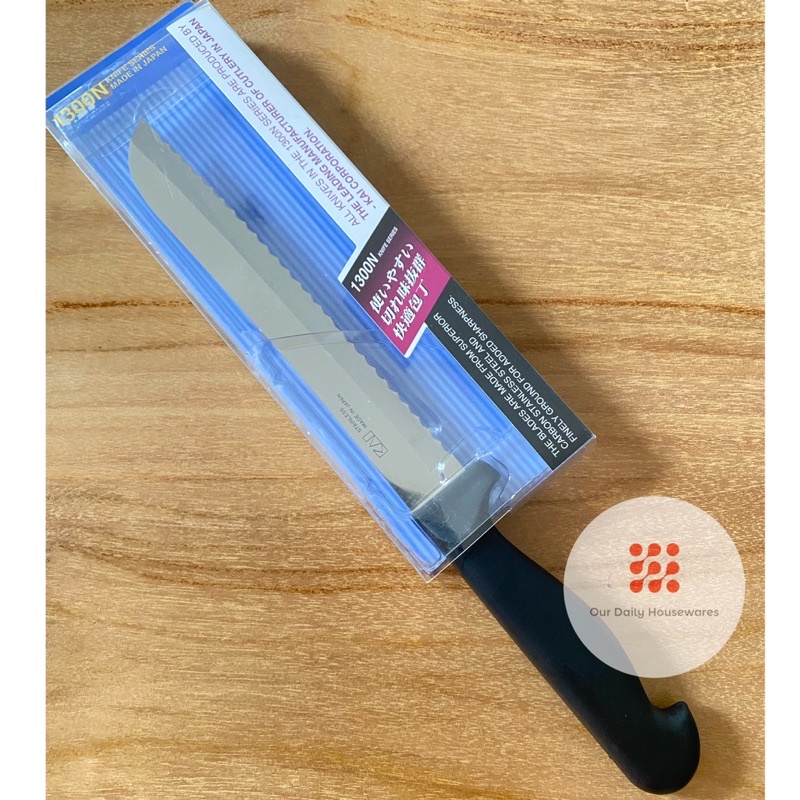 Jual KAI Knife Series Pisau Roti/Bread Knife Japan 1300N | Shopee Indonesia