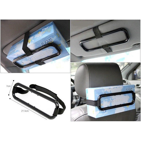Jual Tissue Paper Box Car Holder Cars interior mobil tempat tisu kaitan ...