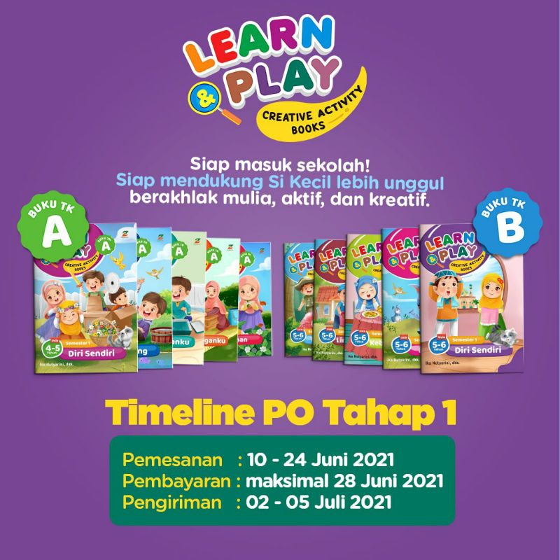 Jual LEARN PLAY TK A / TK B | Shopee Indonesia Jual LEARN PLAY TK A / TK B | Shopee Indonesia