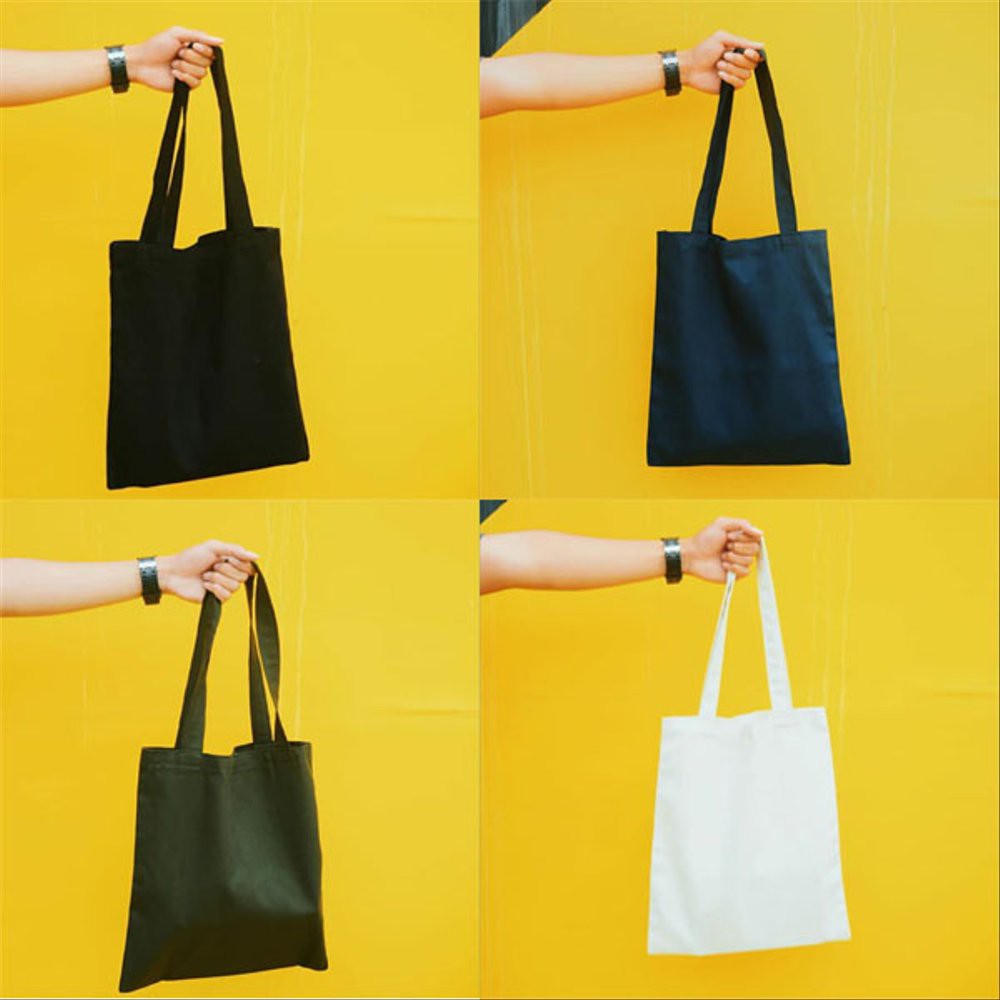 Jual Tas Tote Simple Polos /TOTEBAG KANVAS POLOS PREMIUM KANVAS HALUS | Shopee Indonesia