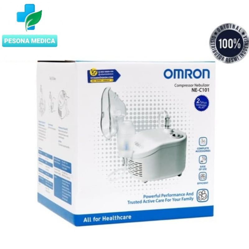 Jual mesin uap alat uap dewasa nebulizer omron NEC 101 | Shopee Indonesia
