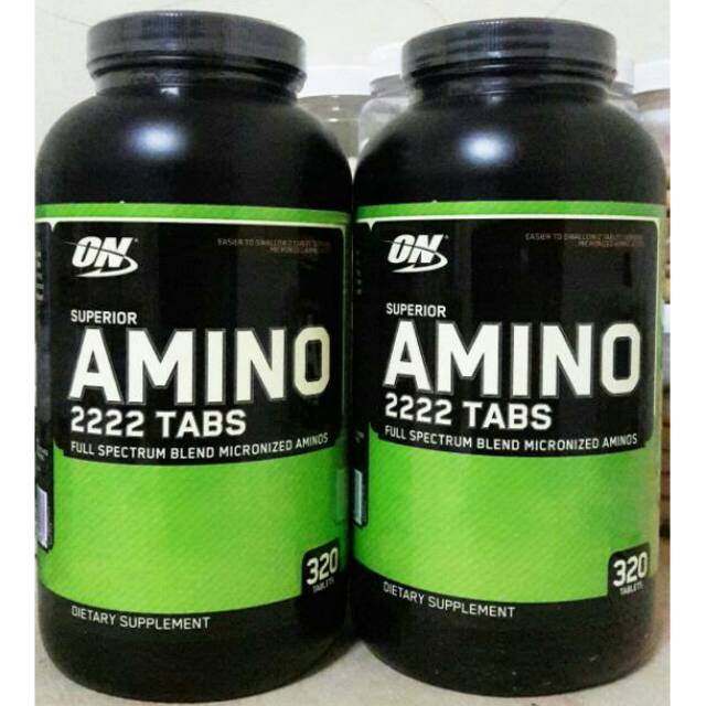 Jual Suplemen Fitnes ON Amino 2222 Murah Di Surabaya Isi 320Tablet ...