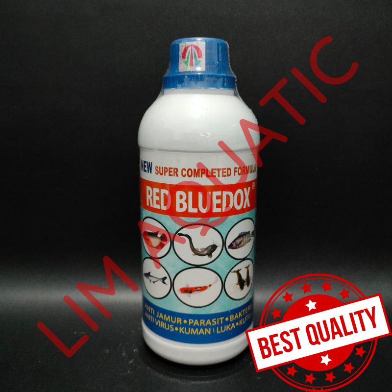 Jual RED BLUEDOX 500 ML / OBAT IKAN ANTI JAMUR DAN PARASIT / RED ...