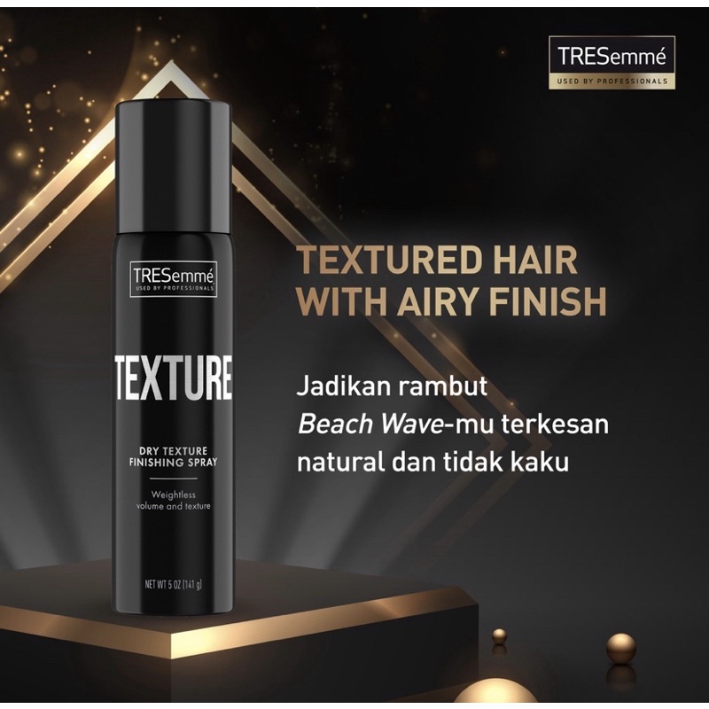 Jual TRESEMME TEXTURE DRY TEXTURE FINISHING SPRAY WEIGHTLESS VOLUME AND ...