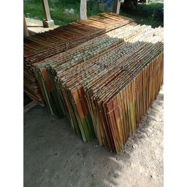 Jual Atap daun rumbia saung dan gazebo | Shopee Indonesia