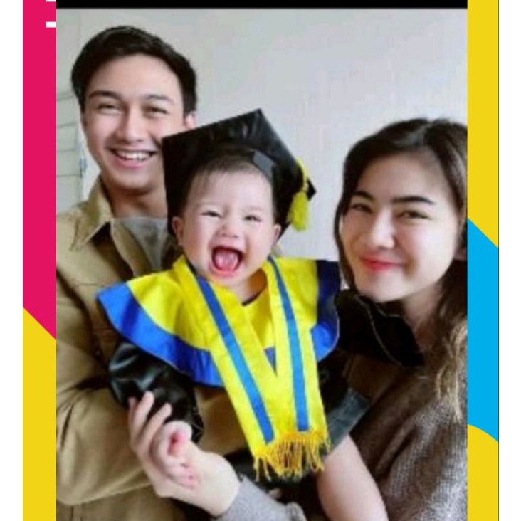 Jual Baju Toga Wisuda Bayi | Toga Wisuda Toddler (6bulan-3th) | Baju ...