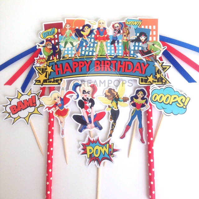Jual Cake Topper Superhero Super Girl DC | Shopee Indonesia